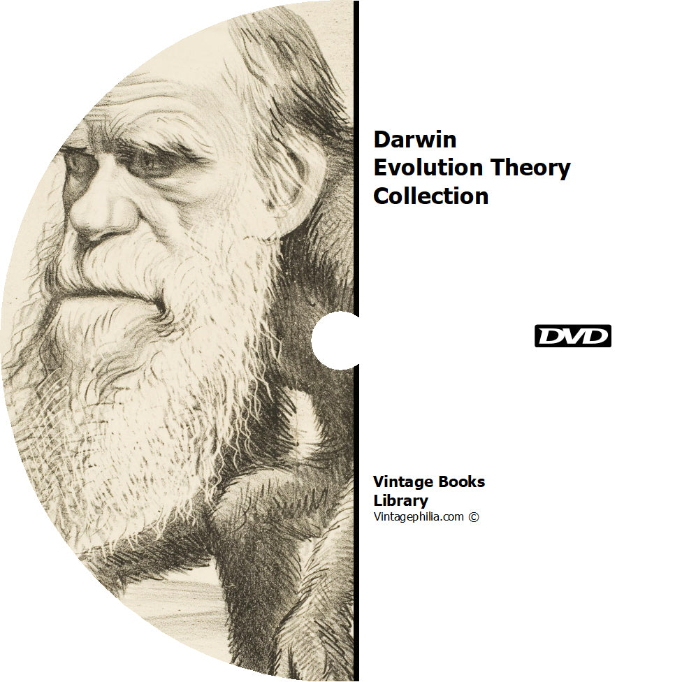 Darwin Evolution Collection 244 Books on DVD – Vintagephilia.com
